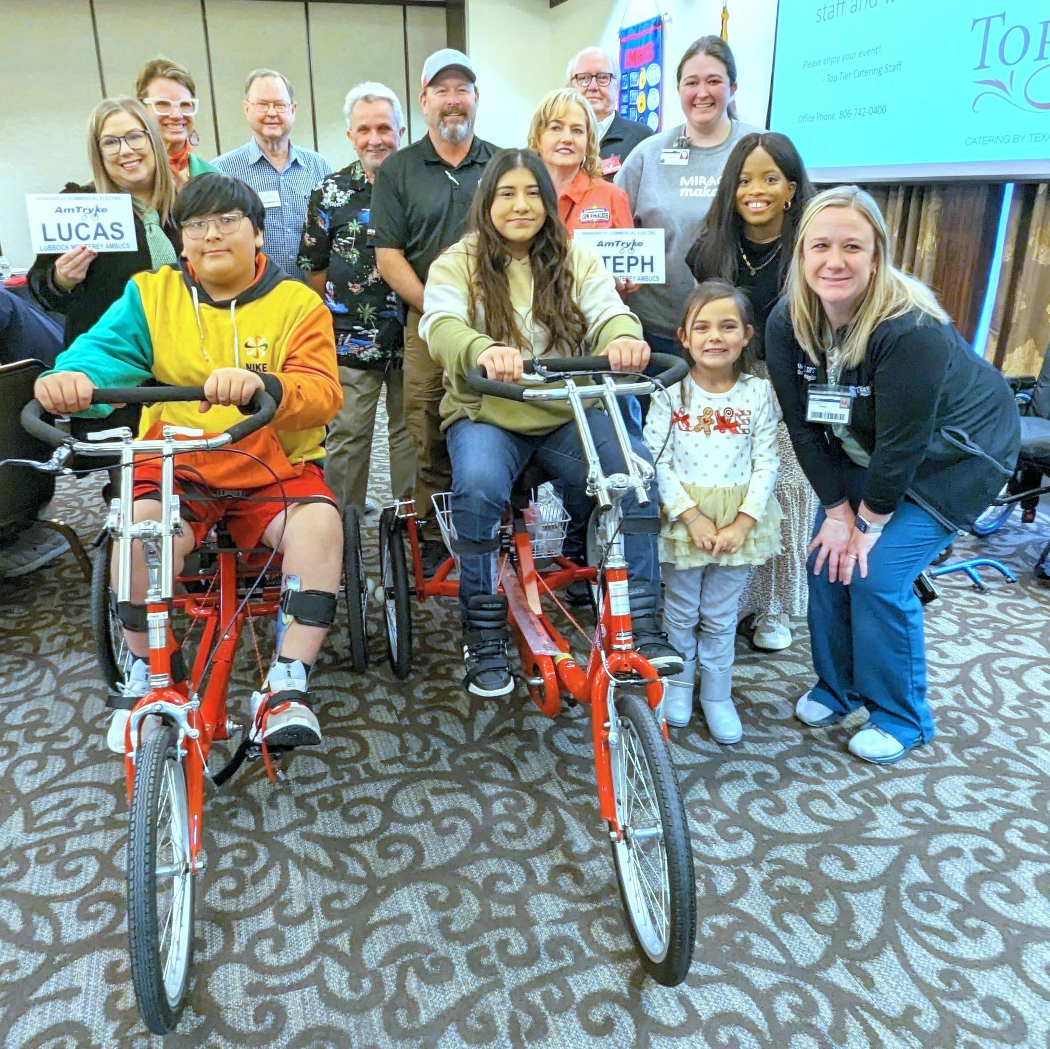 AMTRYKE RECIPIENT: Stephanie Rendon and Lucas Estrada | Monterey AMBUCS
